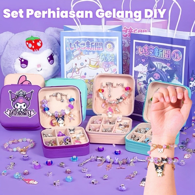 Jual DIY Manik-Manik Gelang Mainan /Set Gelang Manik-manik DIY Set ...