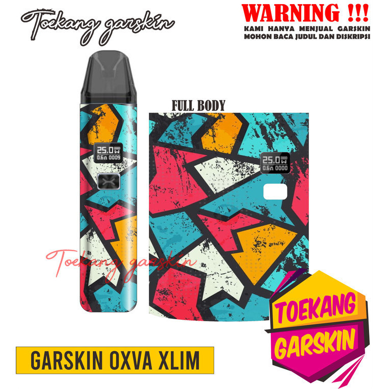 Jual GARSKIN OXVA XLIM - GARSKIN OXVA XLIM V1 ATAU V2 MOTIF PRISMA ...