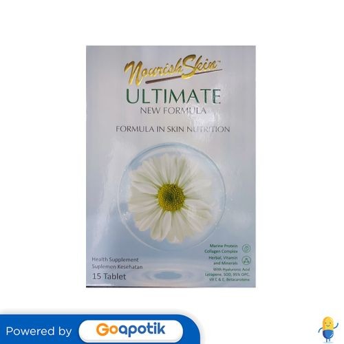 Jual Nourish Skin Ultimate New Formula Box 15 Tablet | Shopee Indonesia