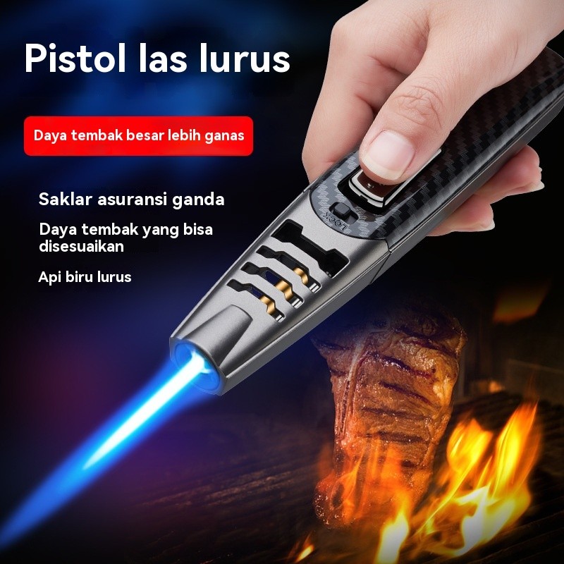 Jual Pistol semprot api langsung tahan angin pistol cerutu obor dapur ...
