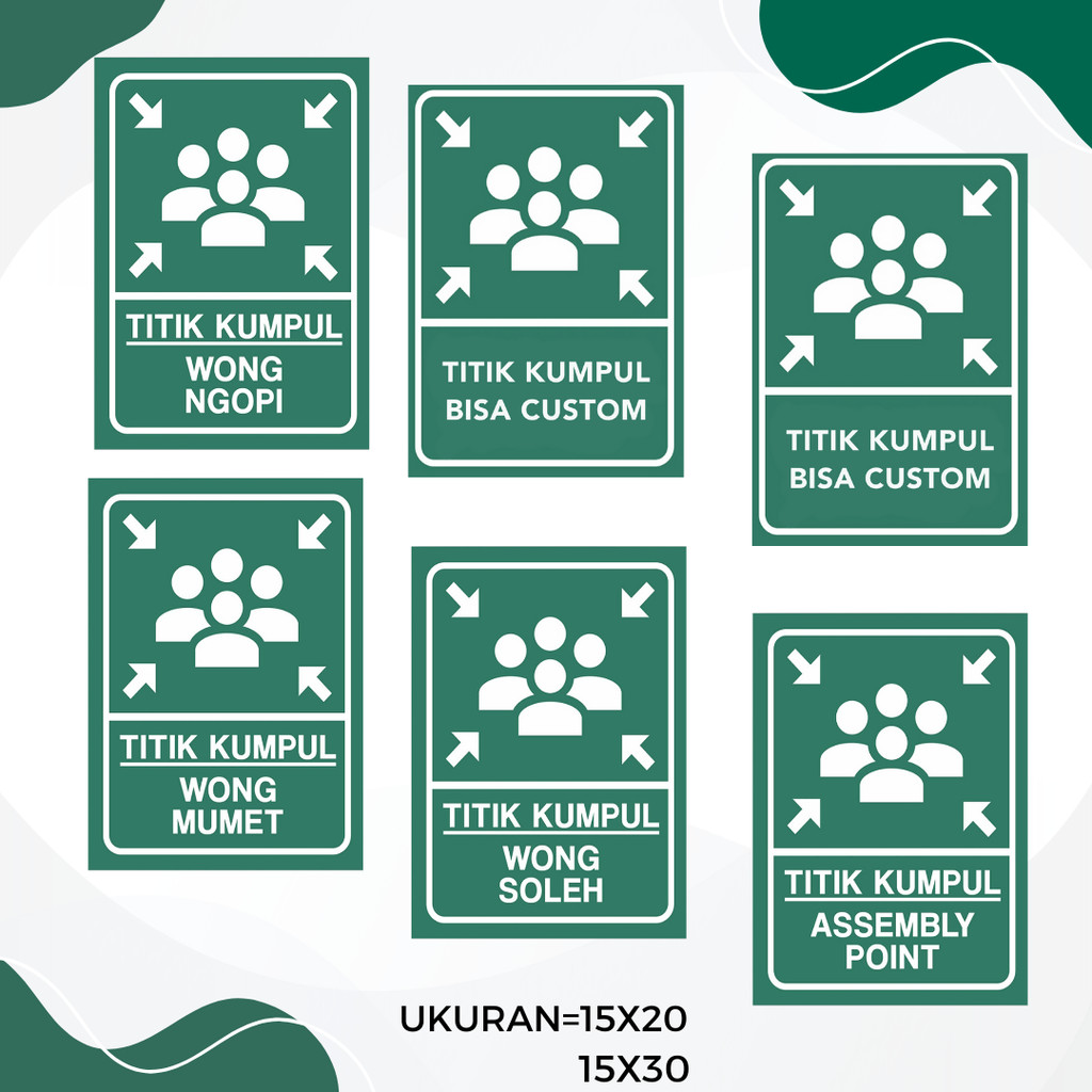 Jual [WW] TITIK KUMPUL Dekorasi Dinding Wong Tulus Nilai-nilai Positif ...