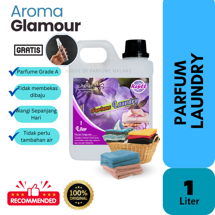 Jual Parfum Laundry/ Parfum Pakaian Aroma GLAMOUR 1 Liter/ Parfum Grade ...