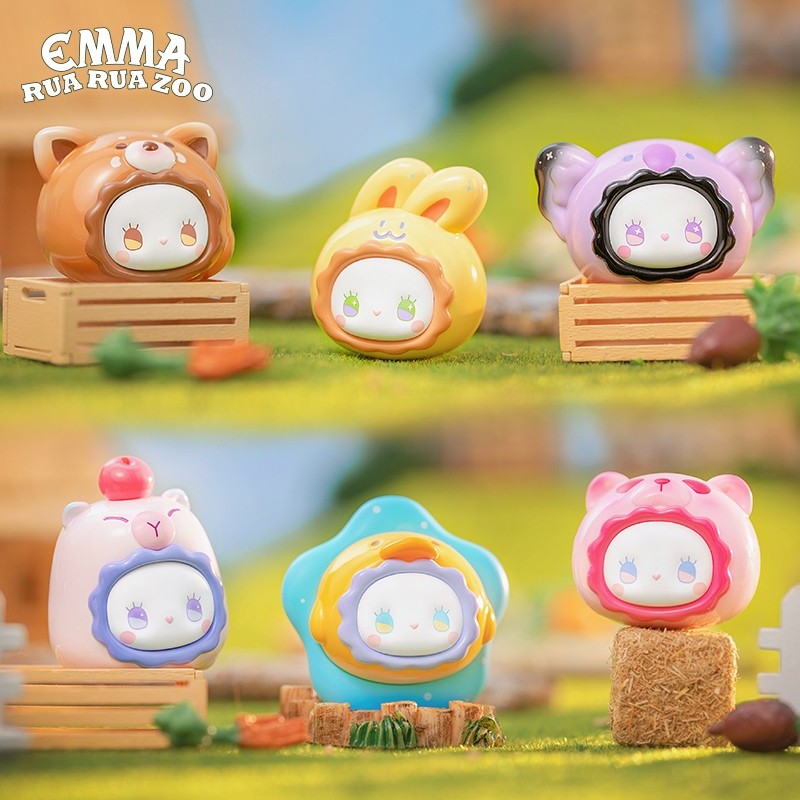 Jual OHSOME EMMA·RUA RUA ZOO Series Small Blind Box（1/24） | Shopee ...