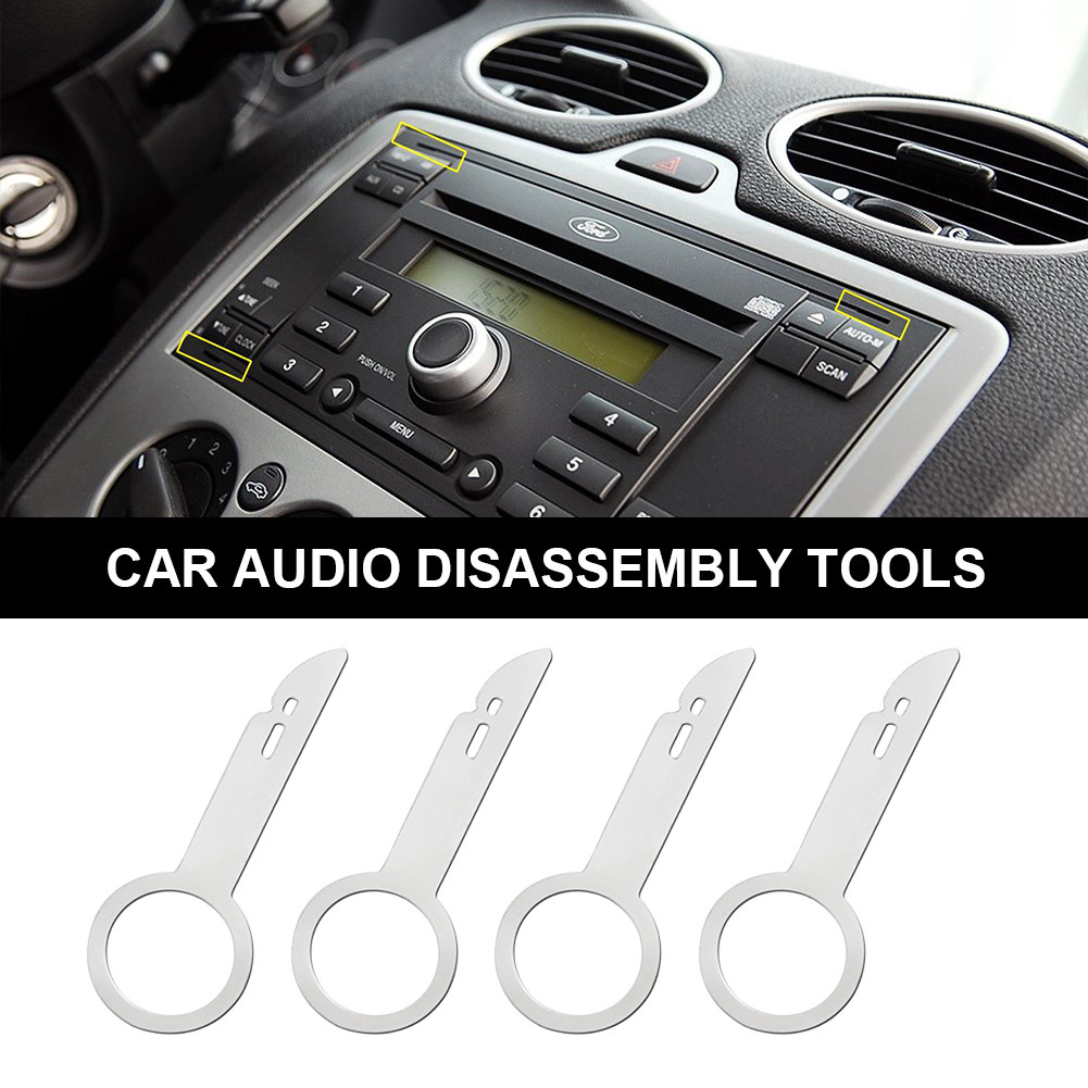 Jual 5PCS Car Radio Removal Tool Release Keys Extraction Kit Radio ...