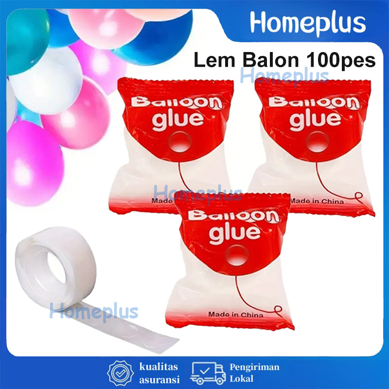 Jual 8PCS Lem Balon / Perekat Balon Di Dinding Atau Atap / Perakat ...