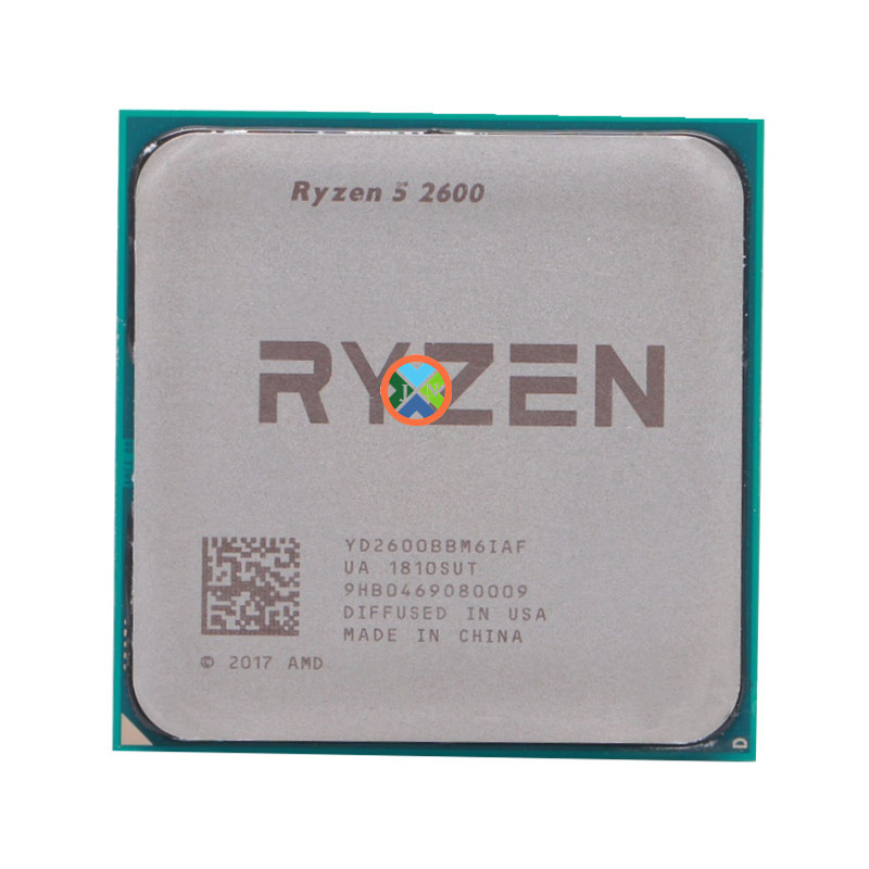 Jual Ryzen 5 2600 R5 2600 3.4 GHz Six-Core Twelve-Thread 65W CPU Processor YD2600BBM6IAF Socket ...