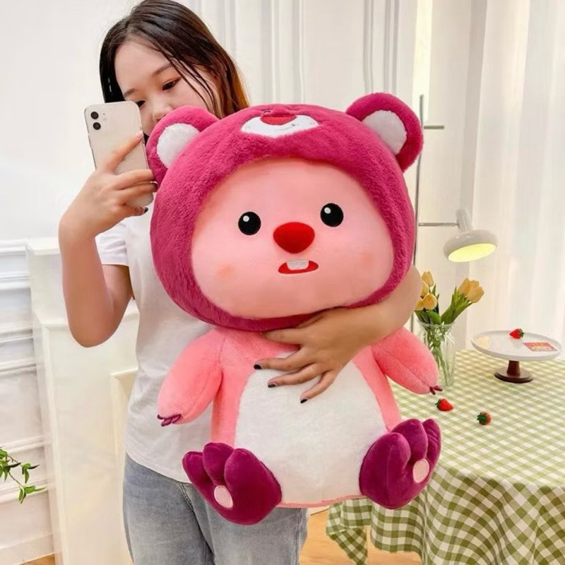 Jual Boneka Loopy Custom Lotso Terbaru Bahan Plush Halus dan Lembut ...