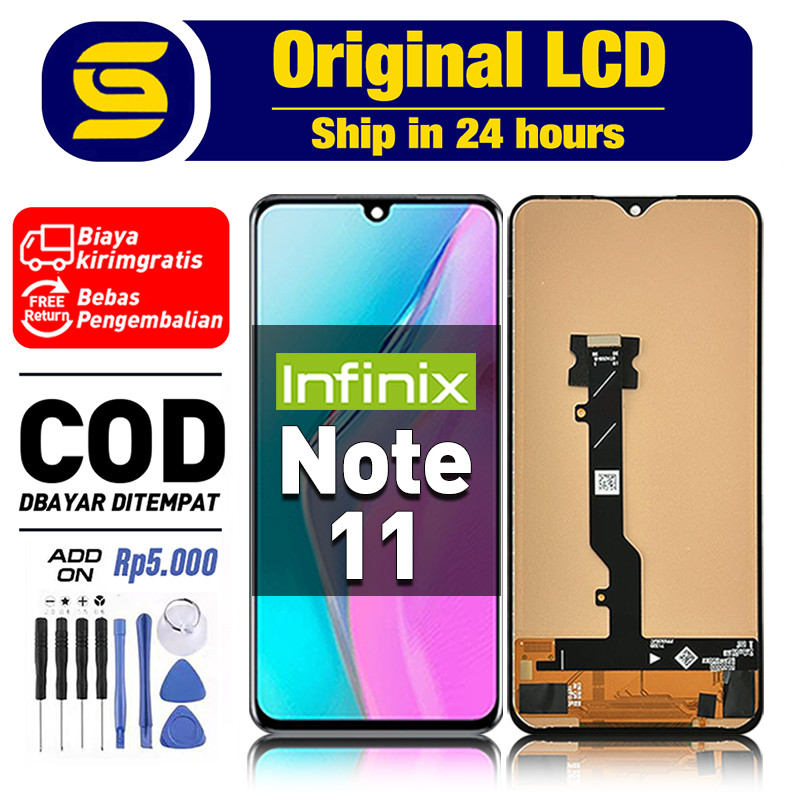Jual LCD Infinix Note 11 Touchscreen Fullset-Original Compatible For ...