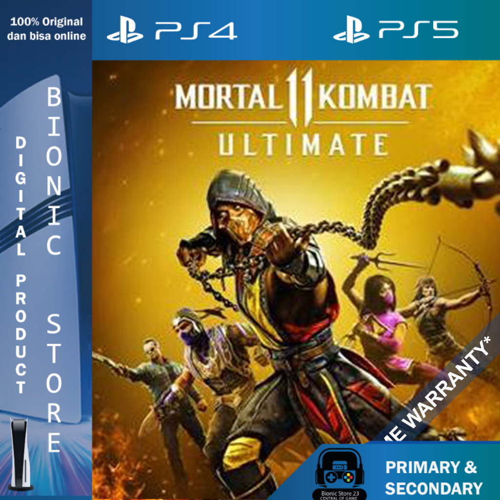 Jual Mortal Kombat 11 Ultimate PS4 PS5 ORIGINAL DIGITAL GAME | Shopee Indonesia