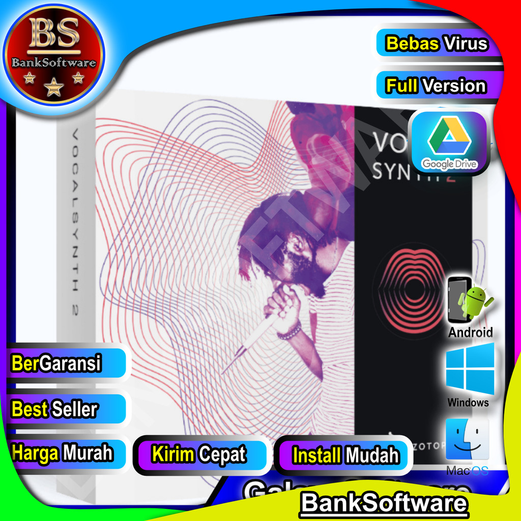 Jual iZotope VocalSynth v2.6.1 2023 windows | mac [Full Version] - AmazingSoftware | Shopee ...