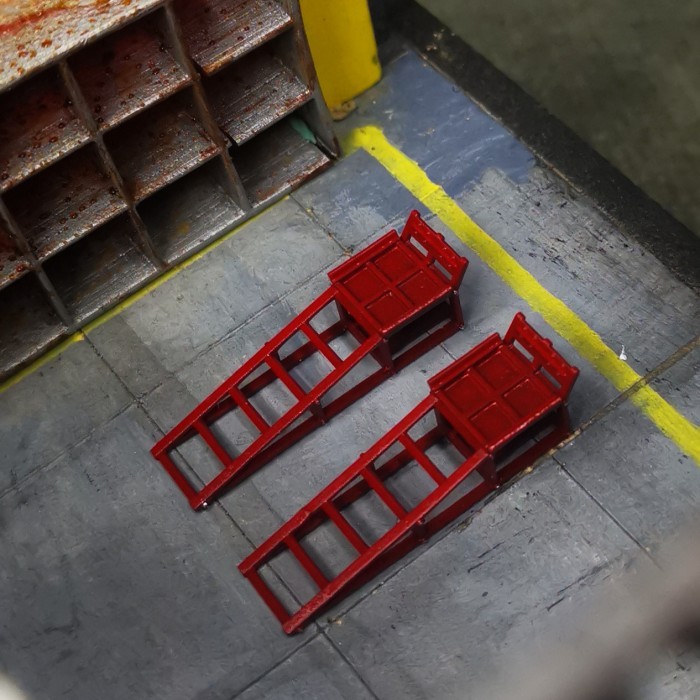 Jual Miniatur Car Lift Ramp Mobil Tipe2 Diorama Diecast Unpainted ...