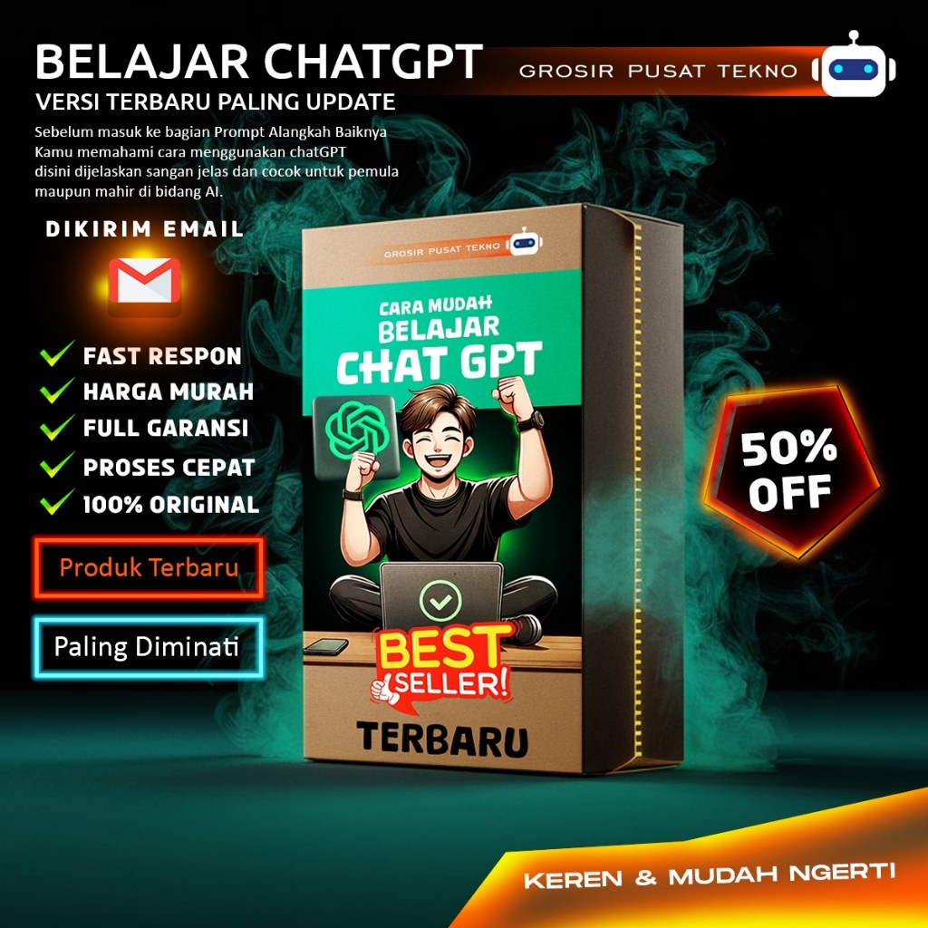 Jual Vision Tekno Cara Mudah Belajar ChatGPT: Panduan Lengkap Menguasai AI untuk Kebutuhan Anda ...