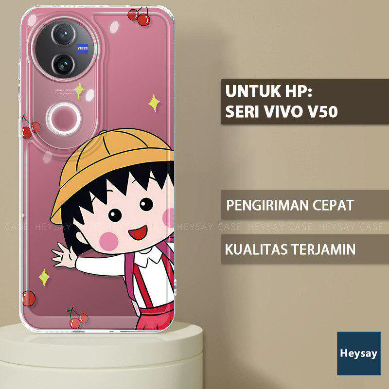 Jual Bunga Untuk Case Hp Vivo V50 5G Soft Casing Vivo V50 Lite Tk Cewek Terbaru Lucu Premium ...