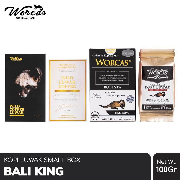 Jual Kopi Luwak Liar Bali King 100gr - Ground (Bubuk) | Shopee Indonesia