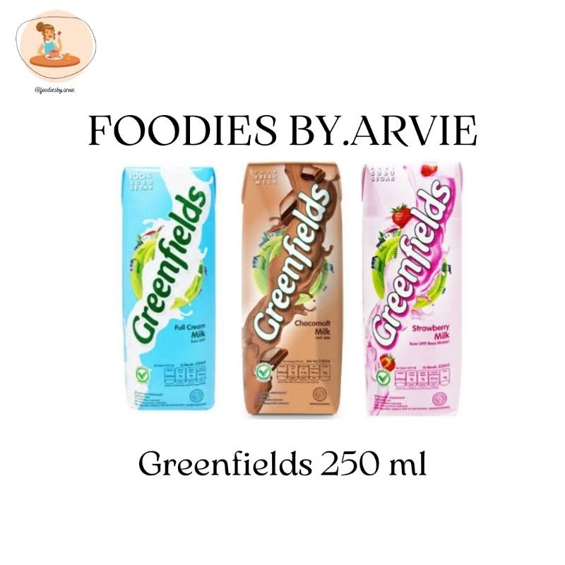 Jual SUSU GREENFIELDS UHT 250ML | Shopee Indonesia