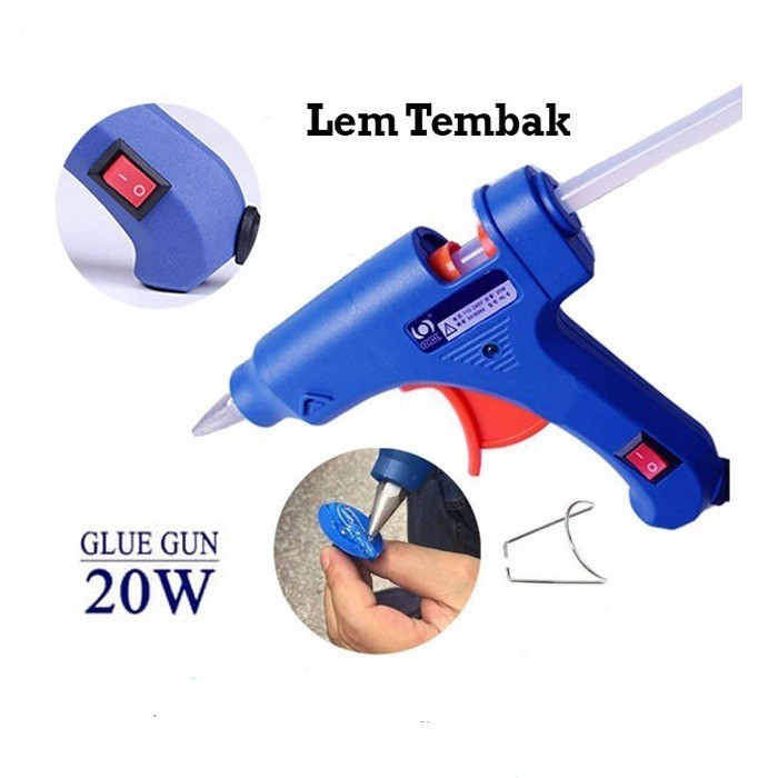 Jual DUNIA HOME LIVING ALAT PISTOL LEM TEMBAK LISTRIK 20 Watt / GLUE ...