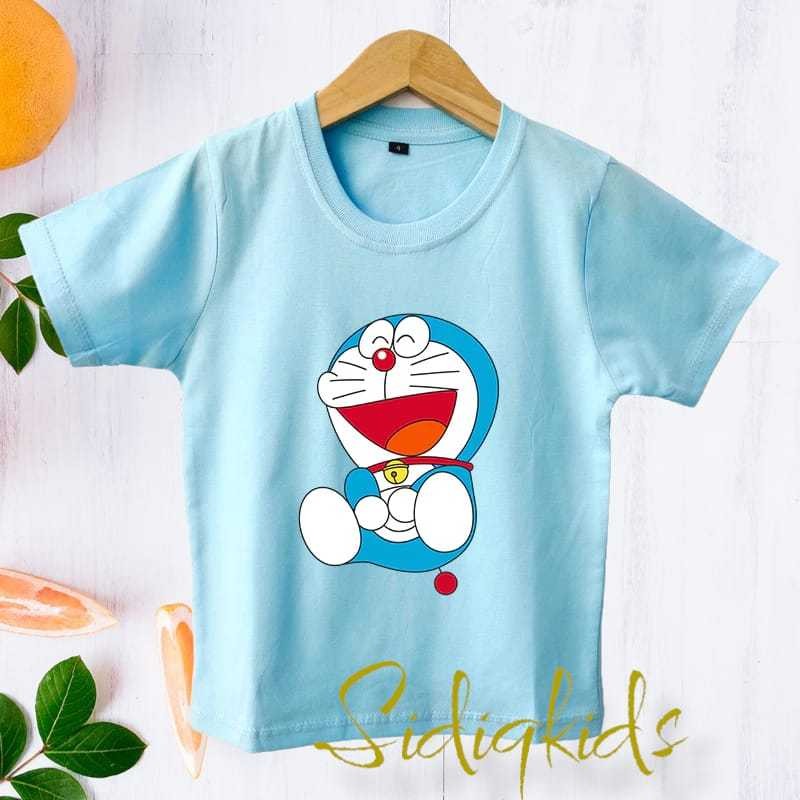 Jual Kaos Anak Doraemon Baju Karakter Doraemon Baju Bahan Distro Combed ...