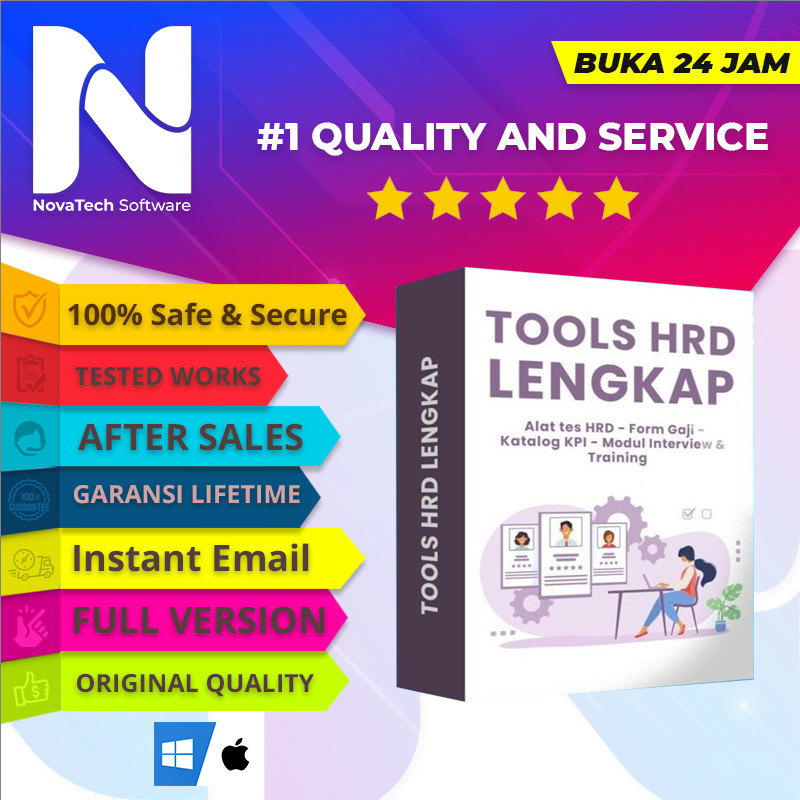 Jual TOOLS HRD - KPI + SOP HRD + Form Tabel Gaji + Modul Interview ...