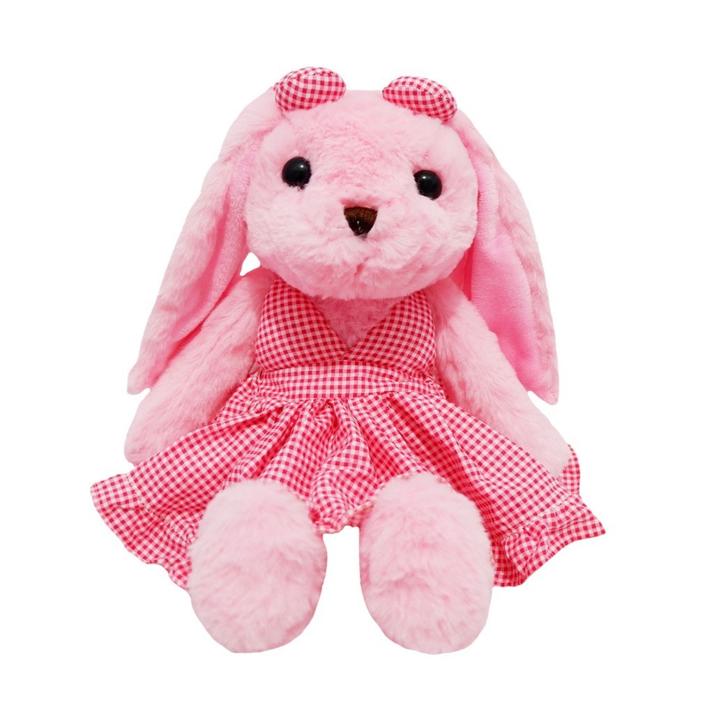 Jual Boneka Kelinci Rabbit Taiwan Istana Boneka Peach With Rok bunny ...