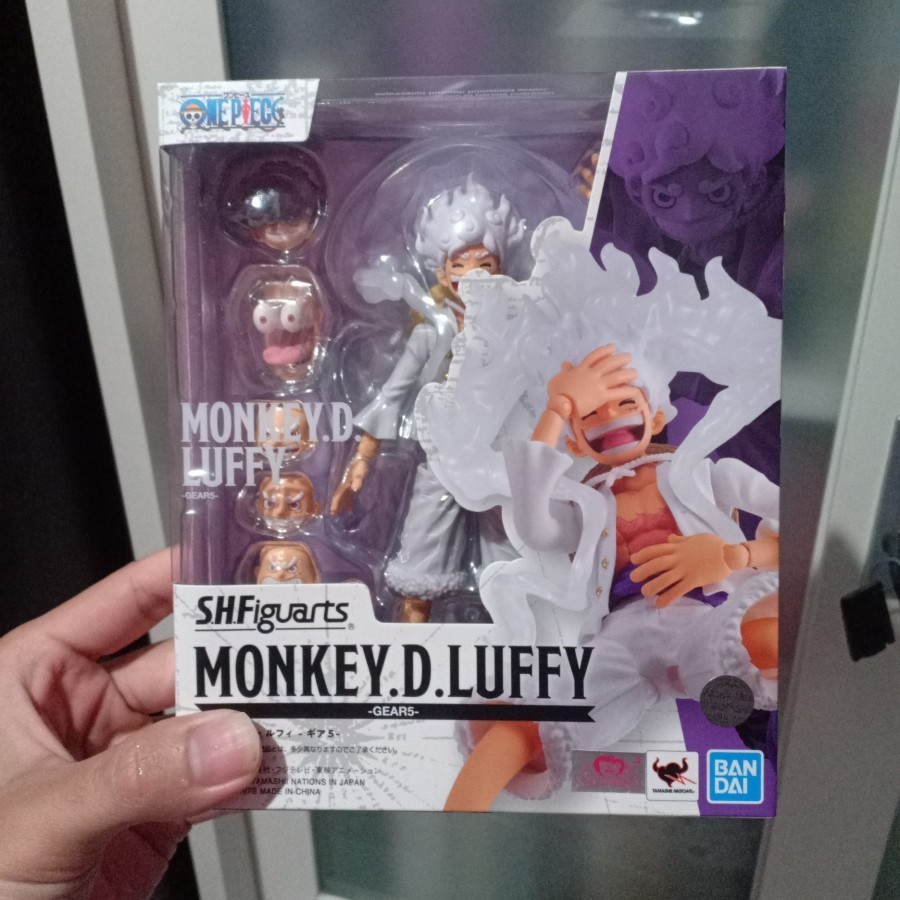Jual SHF Monkey D Luffy Gear 5th fifth one piece netflix five 5 no fzo | Shopee Indonesia