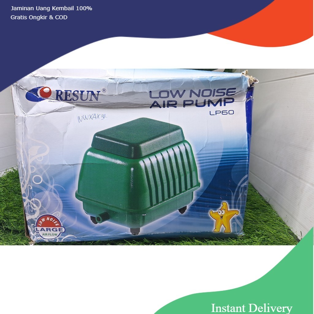 Jual RESUN LP 60 Mesin Aerator Pompa Udara Oksigen Aquarium Resun LP60 ...