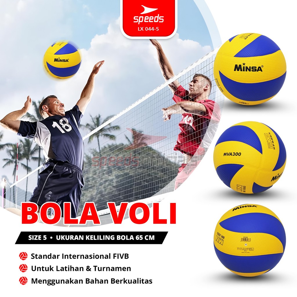 Jual SPEEDS Bola Voli Voly Volley Olahraga Voli Pantai Lapangan Bola ...