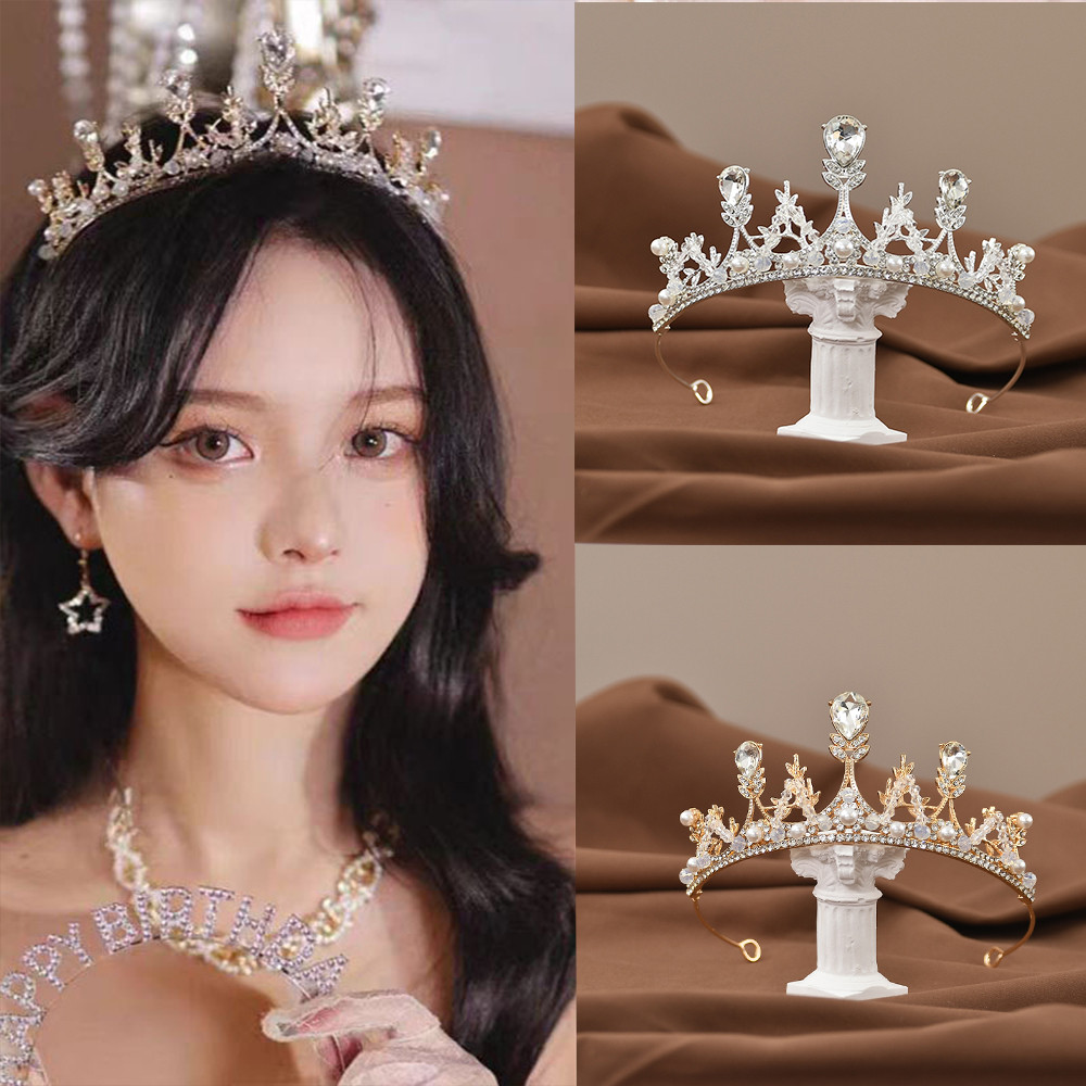 Jual Little Princess Crystal Crown Tiara Bridal Headpieces For Kids ...