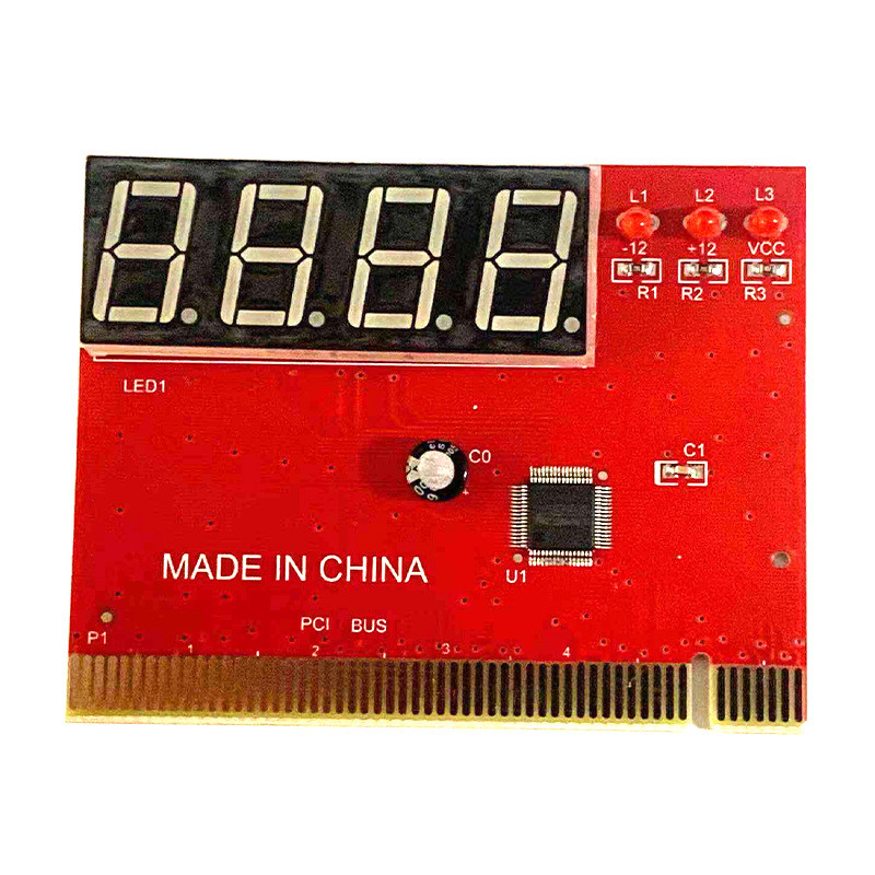 Jual 4-Digit Computer Motherboard PCI Debug Card Diagnostic Card LED ...