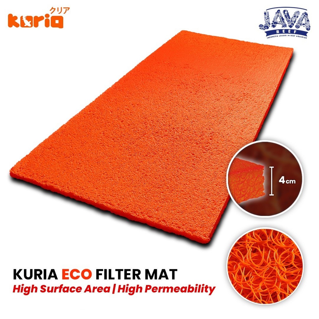 Jual KURIA ECO Filter Hi-Density Media Filter/japmat Kolam Matt 15x11cm ...