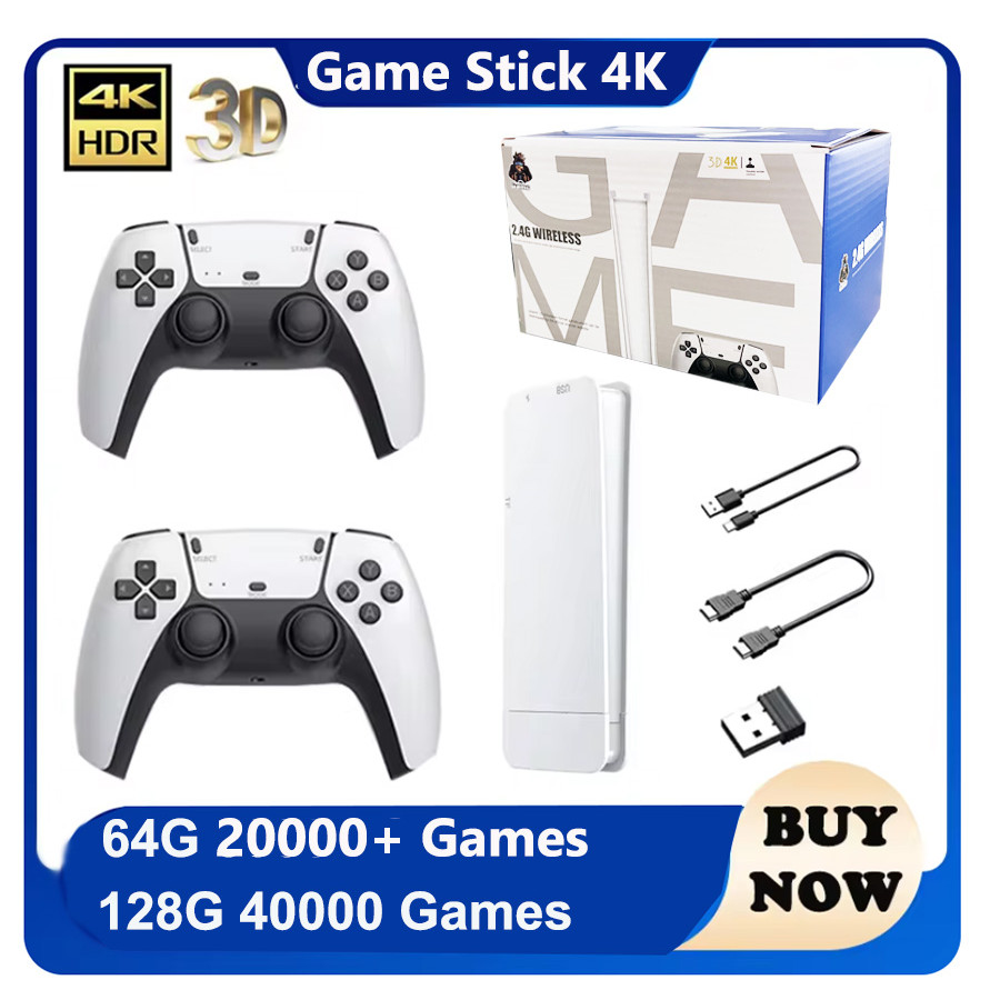 Jual 4K HD M15 Retro Video Game Stick Console Handheld Game Player ...