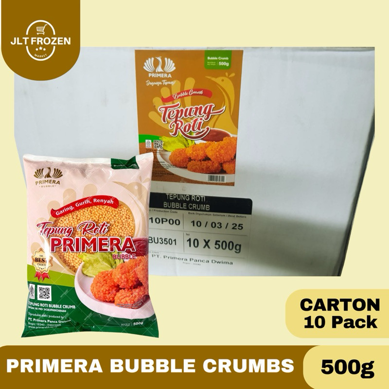 Jual Primera Bubble Crumbs / Tepung Bubble Krispy / Panir Crispy Bubble Crumbs - CARTON 500g x ...