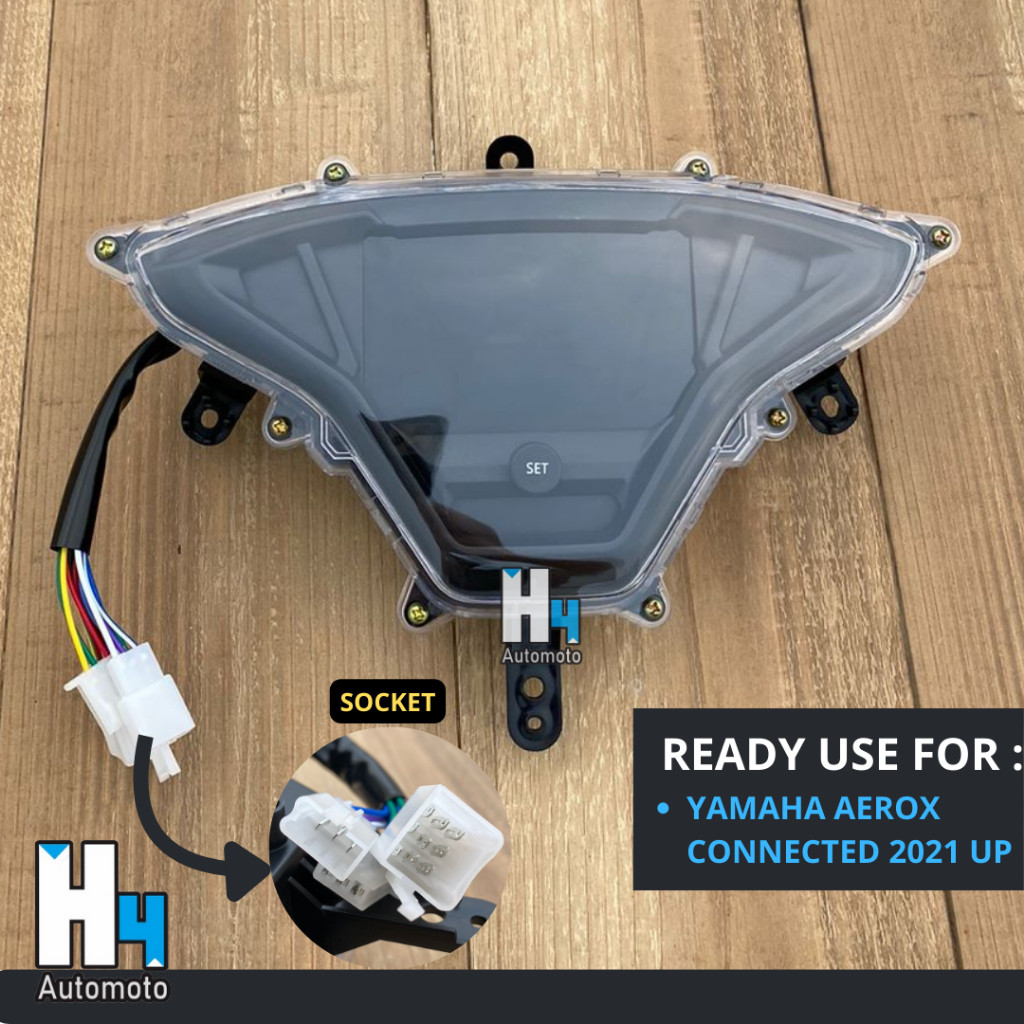 Jual Speedometer Yamaha Aerox Connected 2021 NON ABS SPIDO KM ALL NEW ...