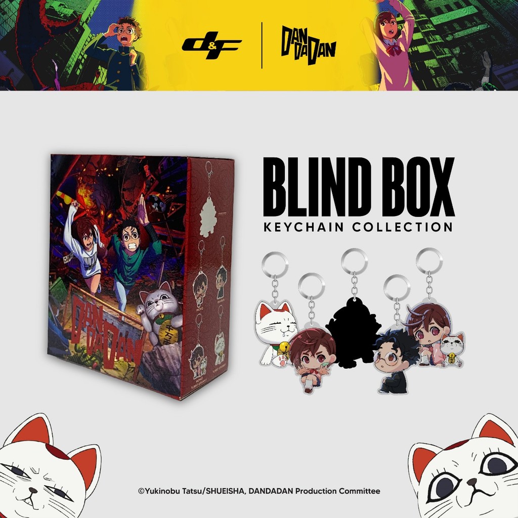 Jual d&f X DAN DA DAN Blind box keychain collection | Shopee Indonesia