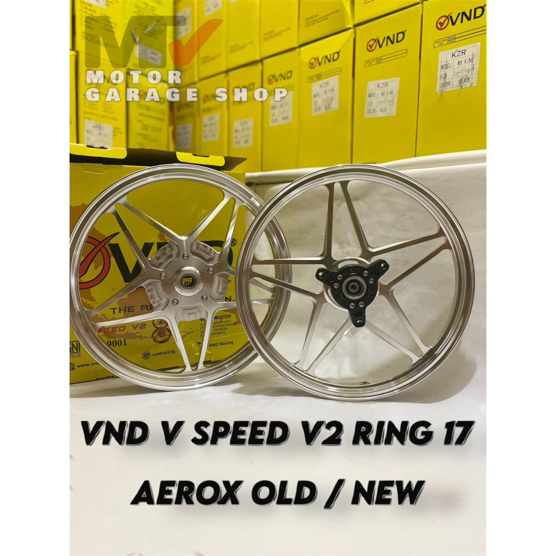 Jual VND RACING VELG VND V SPEED V2 GEN 2 ring 17 VELG BINTANG AEROX 155 NEW / OLD NEW SERIES ...