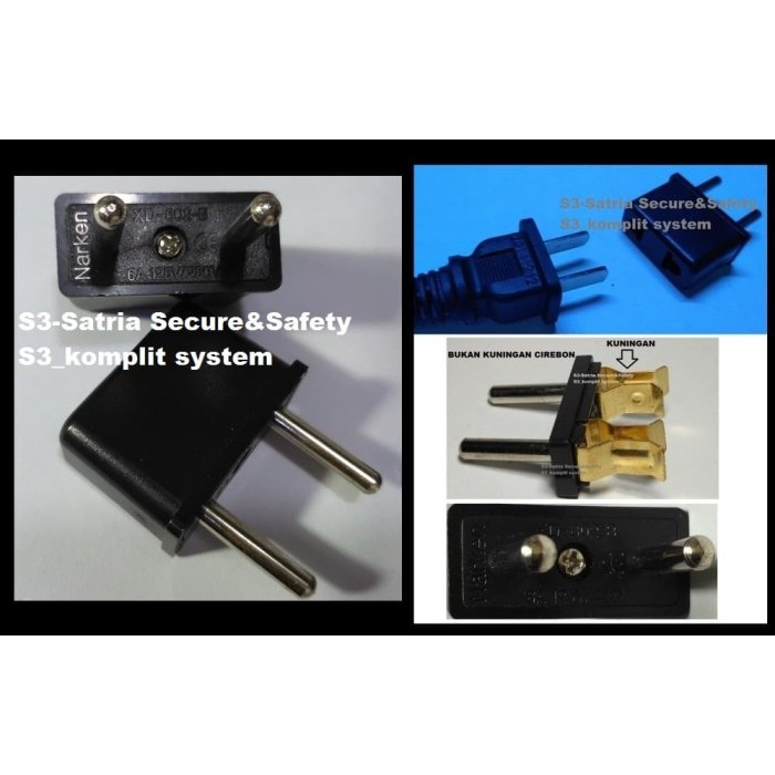 Jual Over steker listrik colokan gepeng | Shopee Indonesia