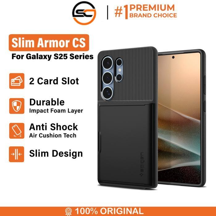 Jual Casing for Samsung Galaxy S25 Ultra Plus Spigen Slim Armor CS Anti ...