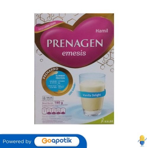 Jual Prenagen Mommy Emesis Susu Ibu Hamil Rasa Vanilla Delight 180 Gram Box | Shopee Indonesia