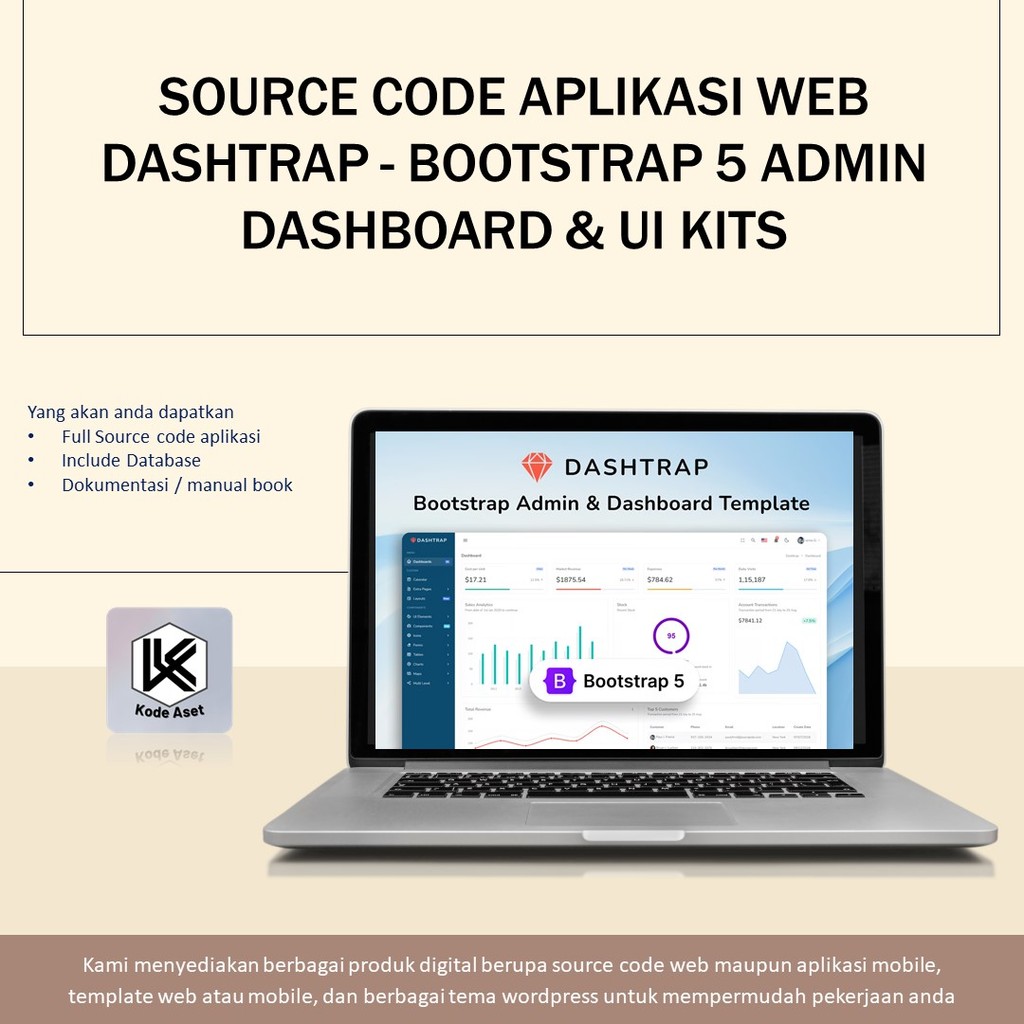 Jual SOURCE CODE APLIKASI WEB DASHTRAP - BOOTSTRAP 5 ADMIN DASHBOARD ... Jual SOURCE CODE APLIKASI WEB DASHTRAP - BOOTSTRAP 5 ADMIN DASHBOARD ...