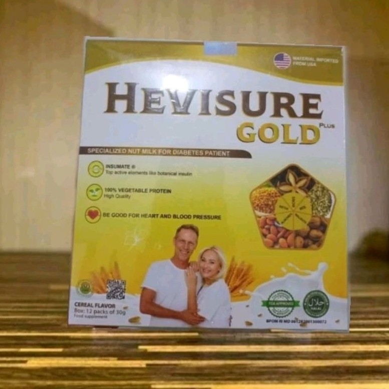 Jual HEVISURE GOLD Susu Non Sugar Diabetes Kencing Manis | Shopee Indonesia