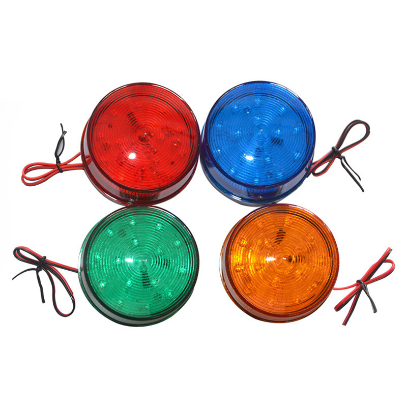 Jual 12V Car LED Light Swing Sliding Gate Flashing Strobe Beacon Lights ...