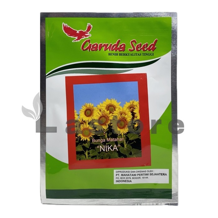 Jual Benih Bunga Matahari Nika Isi 5 Gram Kemasan Pabrik Garuda Seed ...