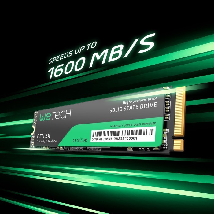 Jual SSD WETECH 128GB NVMe M2 PCIe Gen3 High Speed | Shopee Indonesia