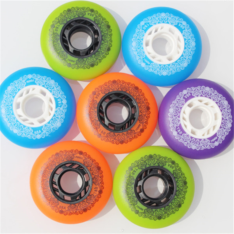 Jual 4 pcs/lot 88A slide inline skates wheel for SEBA HV High WFSC KSJ ...