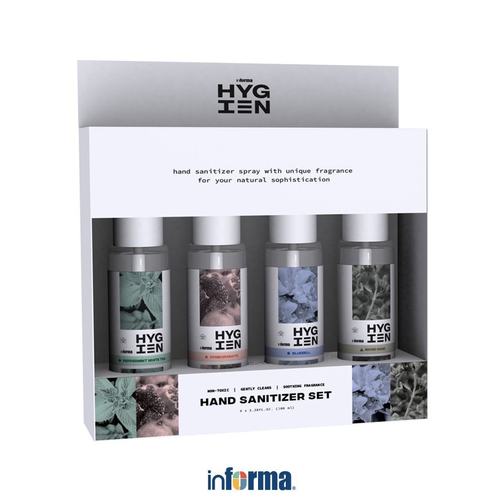 Jual Informa Hygien 100 ml Set 4 Pcs Hand Sanitizer Spray Cairan ...