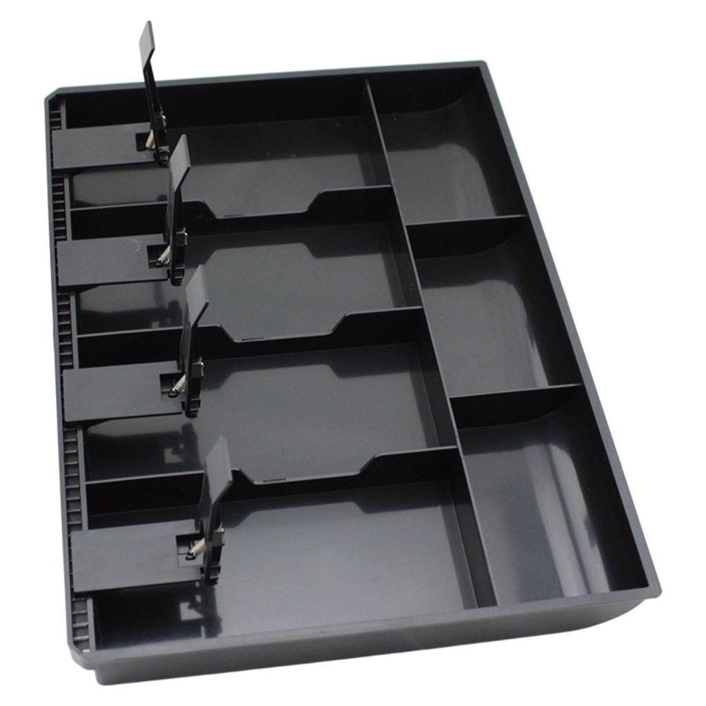 Jual 4 Grid Register Drawer Insert Tray Money Storage Box for ...