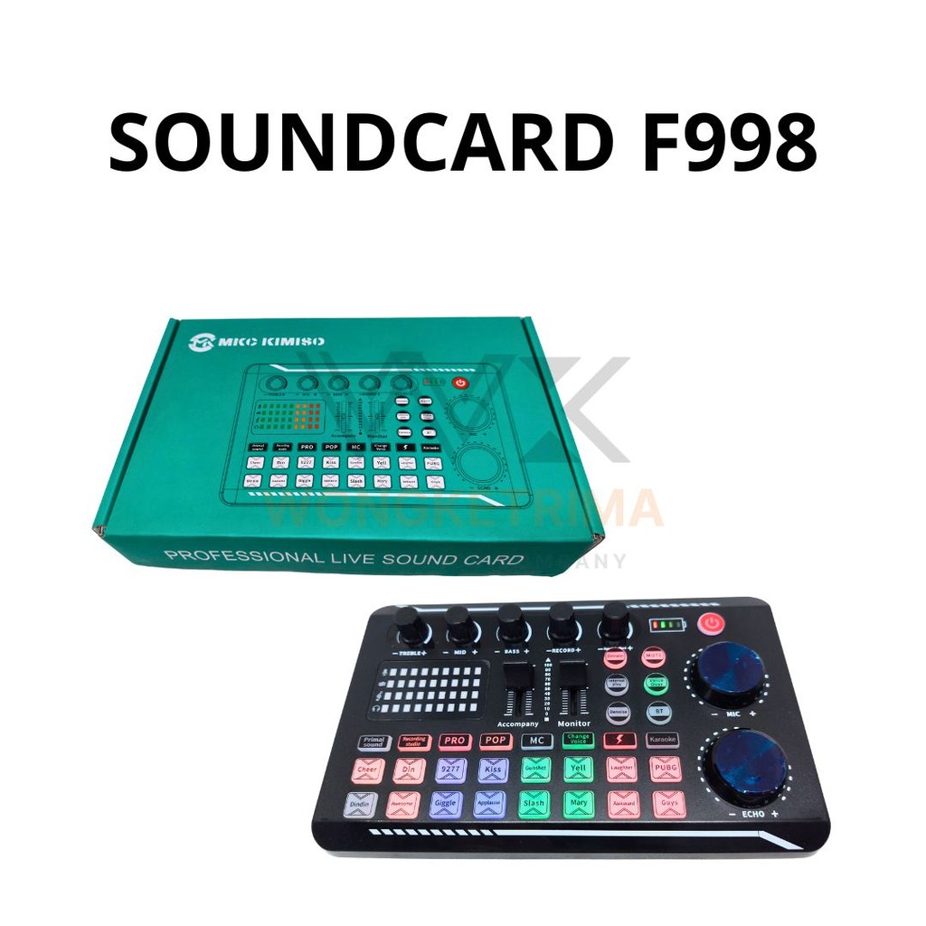 Jual SOUNDCARD F998 SOUND CARD F998 MIXER AUDIO RECORDING | Shopee Indonesia