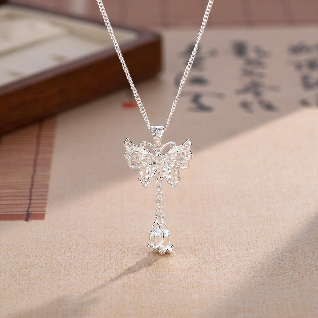 Jual Kalung Kupu-kupu Rumbai Bunga, Titanium Tidak Memudar, Desain ...