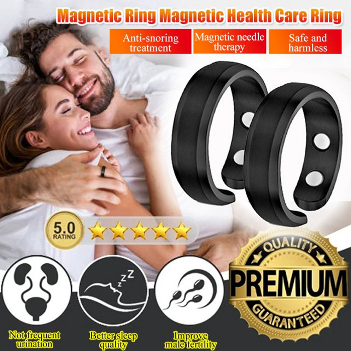 Jual ⚡️COD+GRATIS ONGKIR⚡️Magnetic Healthcare Rings Rose Gold Open ...