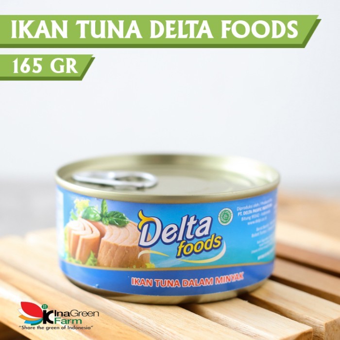 Jual Ikan Tuna Kaleng Delta Foods Inagreen | Shopee Indonesia