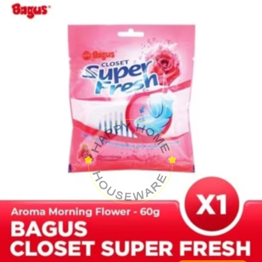 Jual Bagus Closet Super fresh Toilet 60 gr Morning Flowers - Pengharum ...